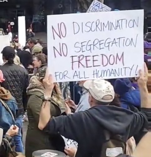 Segregation Protest Signs