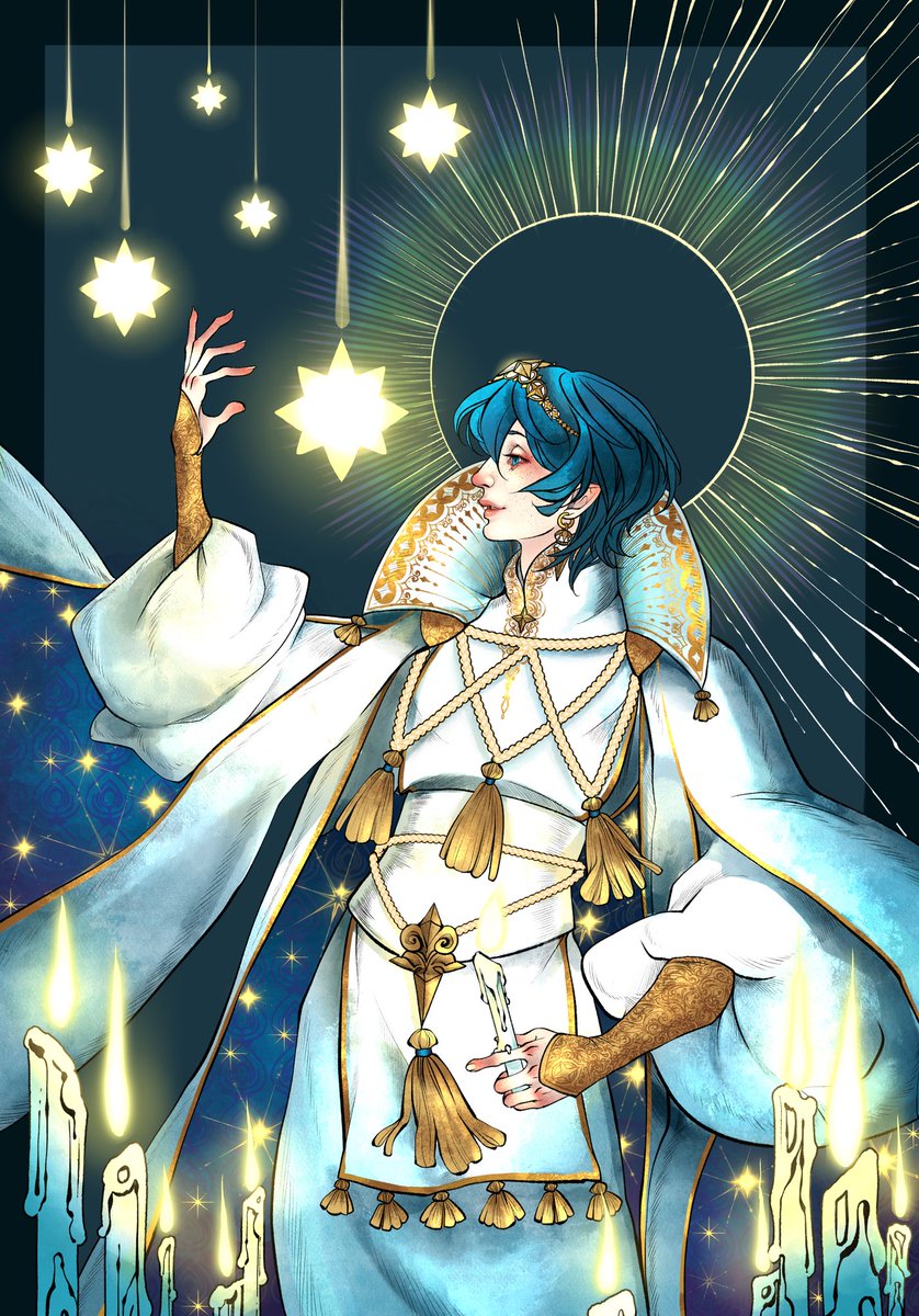 「Starcatcher I #FE3H #Byleth A collab wi」|Red Kingのイラスト