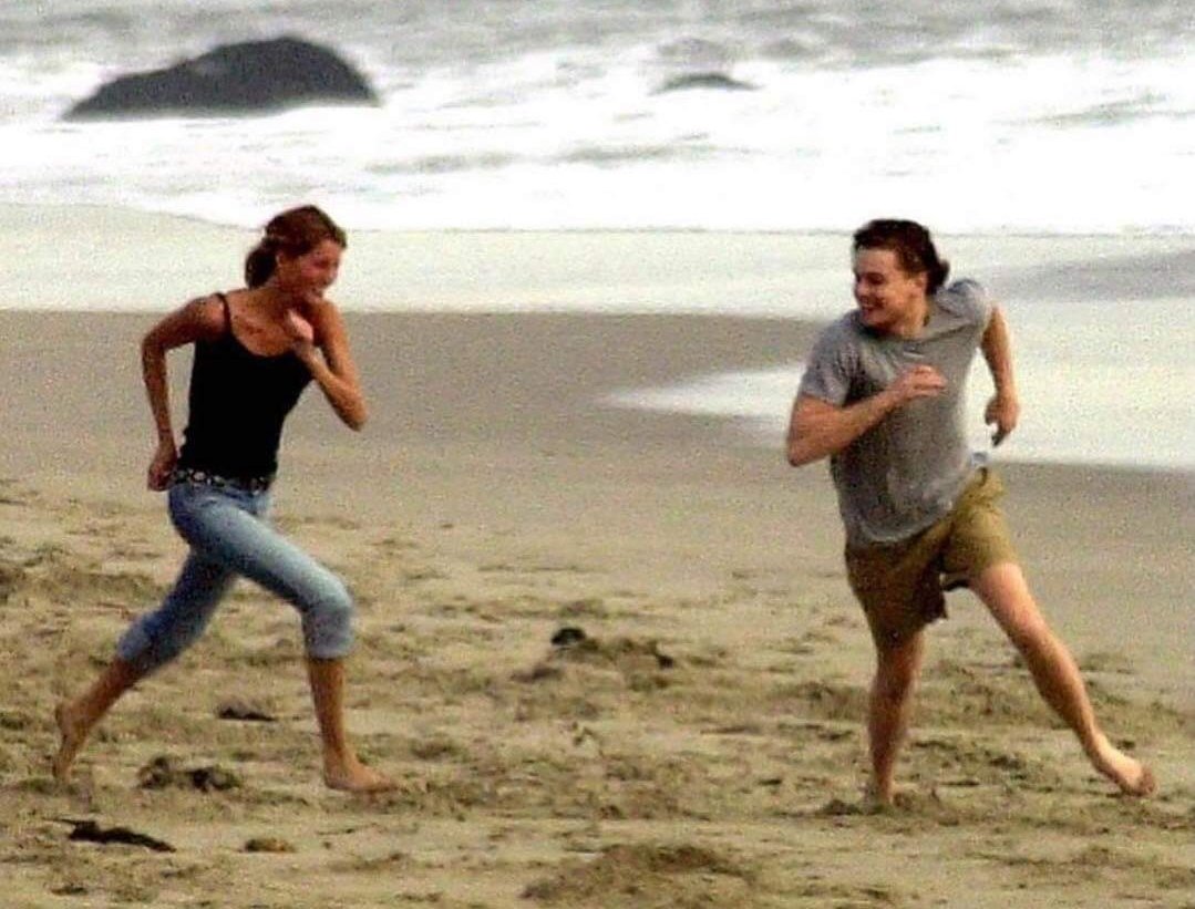 Leonardo Dicaprio Gisele Bundchen Beach Leonardo Dicaprio Gisele Bundchen Beach