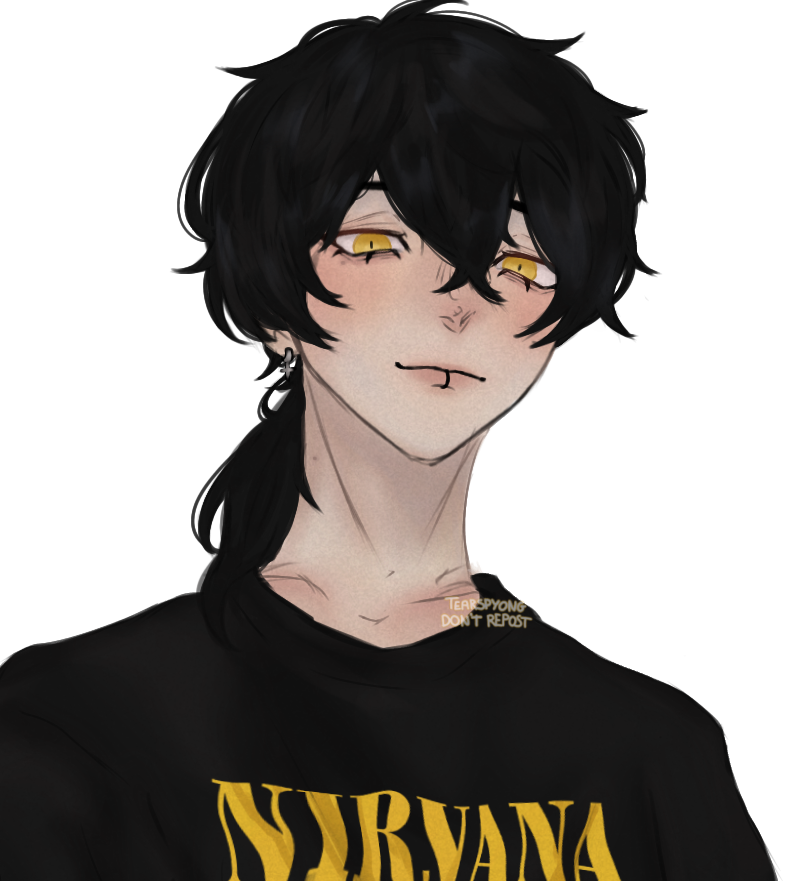 「Y'all say hello to my new oc Arthur!! 」|tears commissions openのイラスト