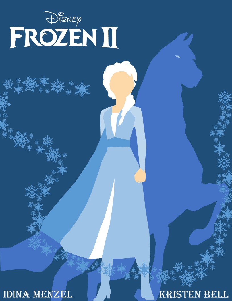 Minimalist Disney Posters Frozen