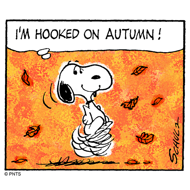 First Day Of Fall Snoopy