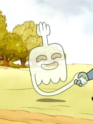 Regular Show High Five Ghost Drawing
