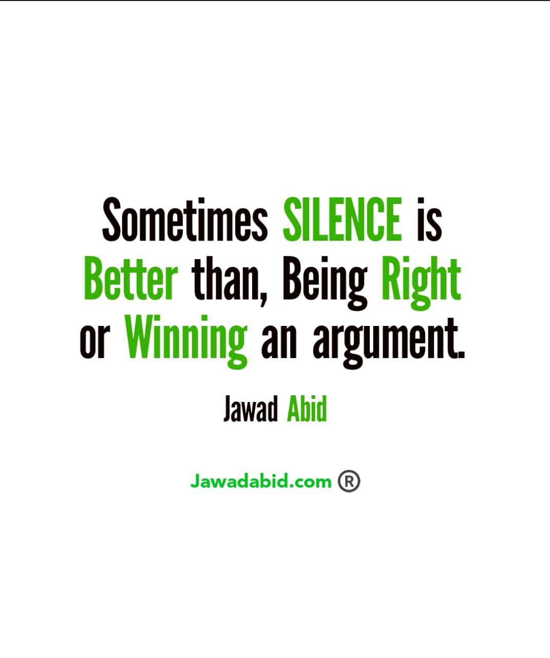 Silent Is Better Than Talking Quotes