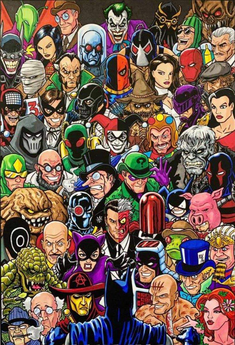 Batman Villains Vs Spider Man Villains