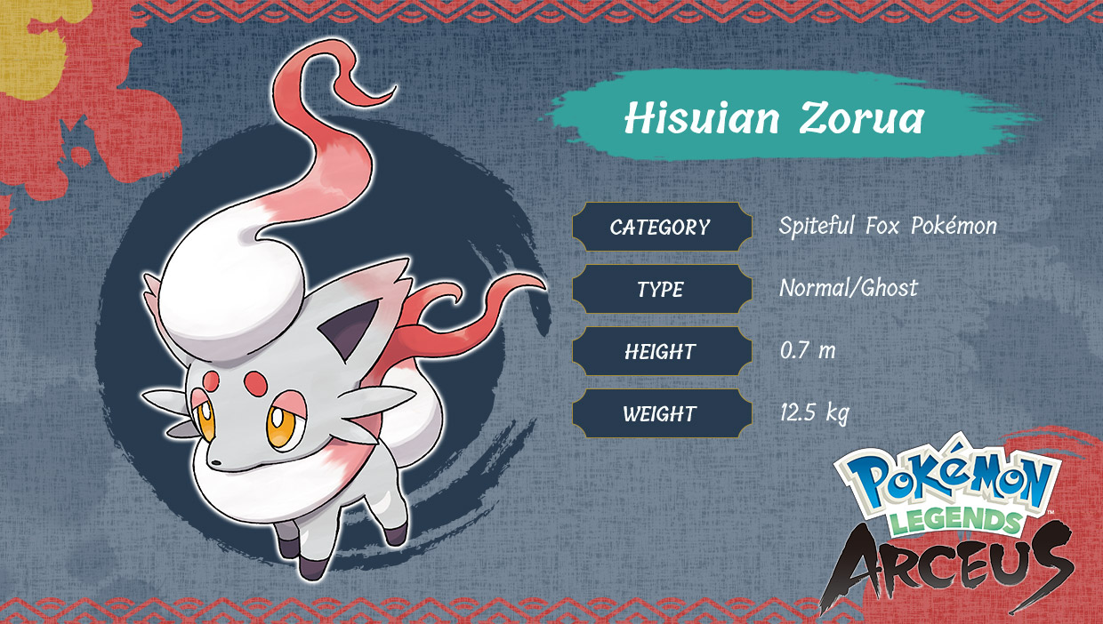 Pokemon Zorua Evolution Chart