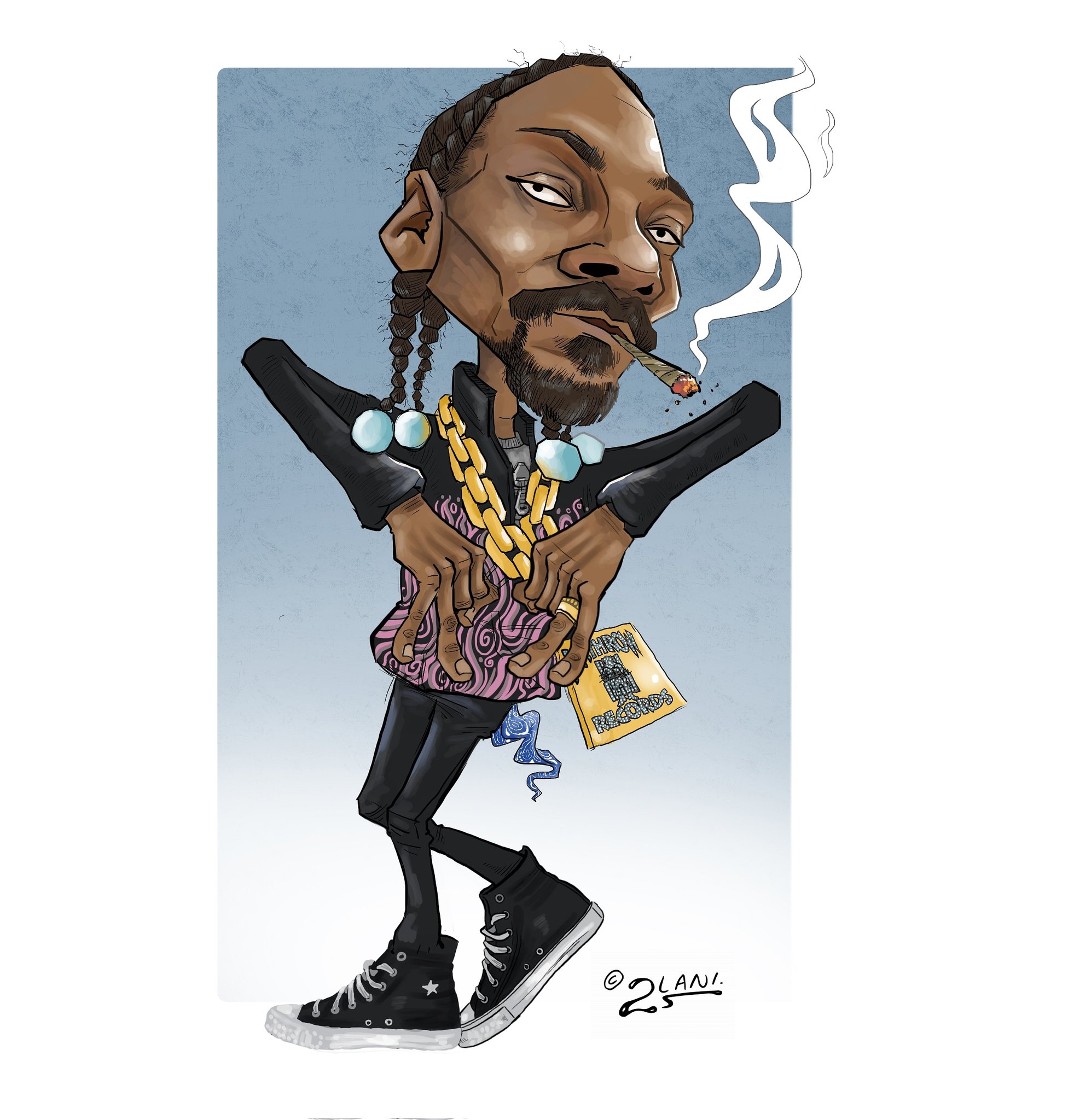 Snoop Dogg Cartoon Drawing