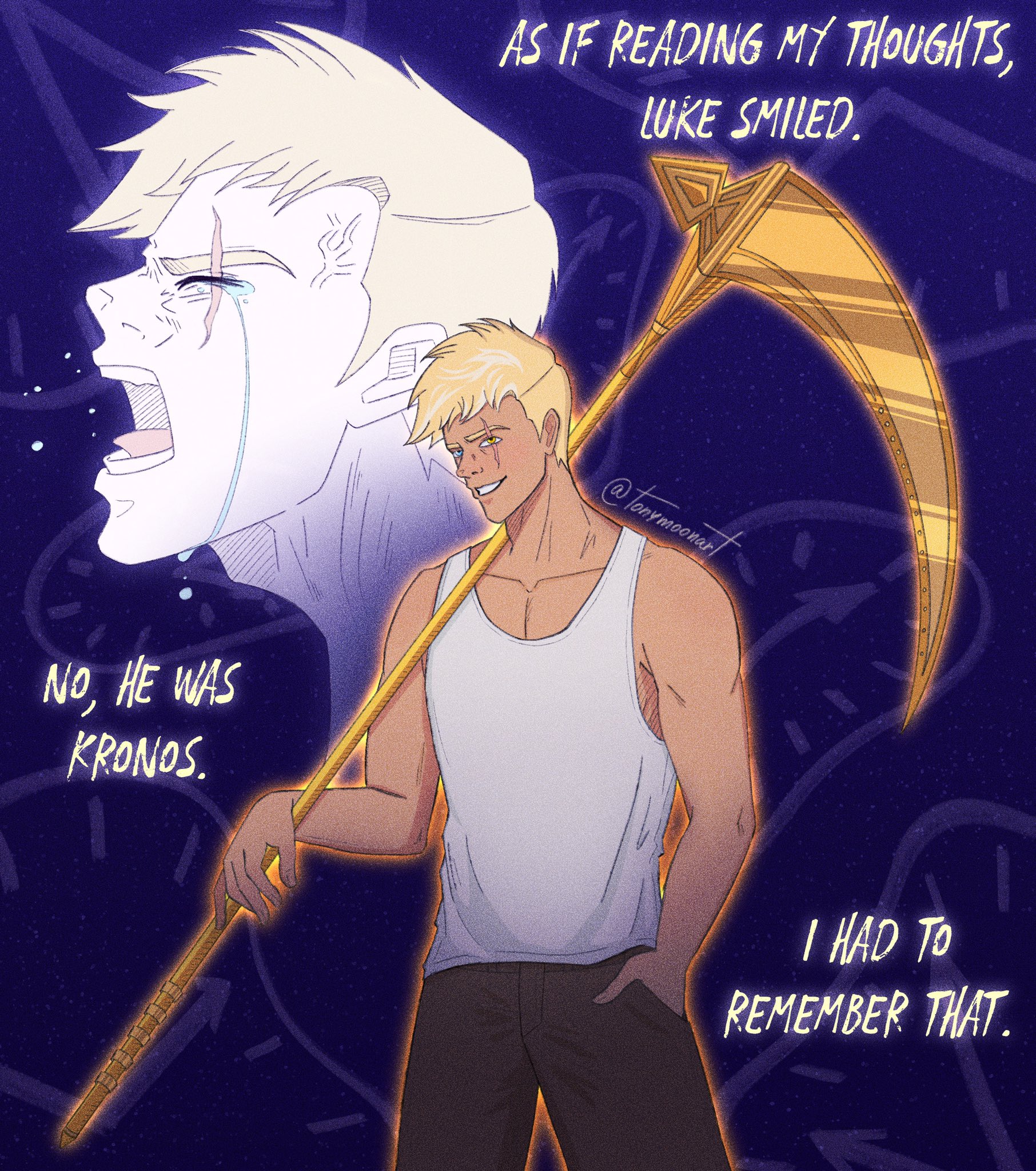 Luke Castellan As Kronos