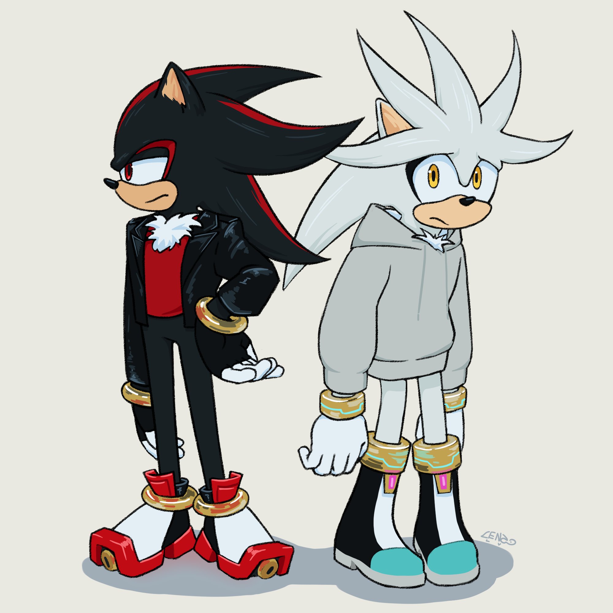 Silver The Hedgehog Gloves