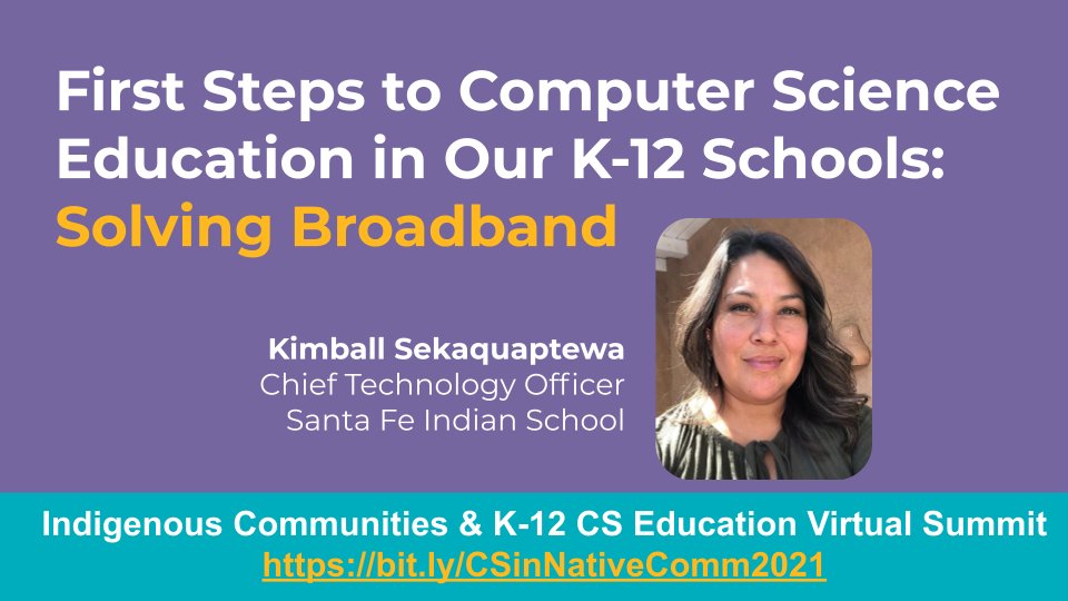 Join a virtual summit on K-12 computer science education in Native ...