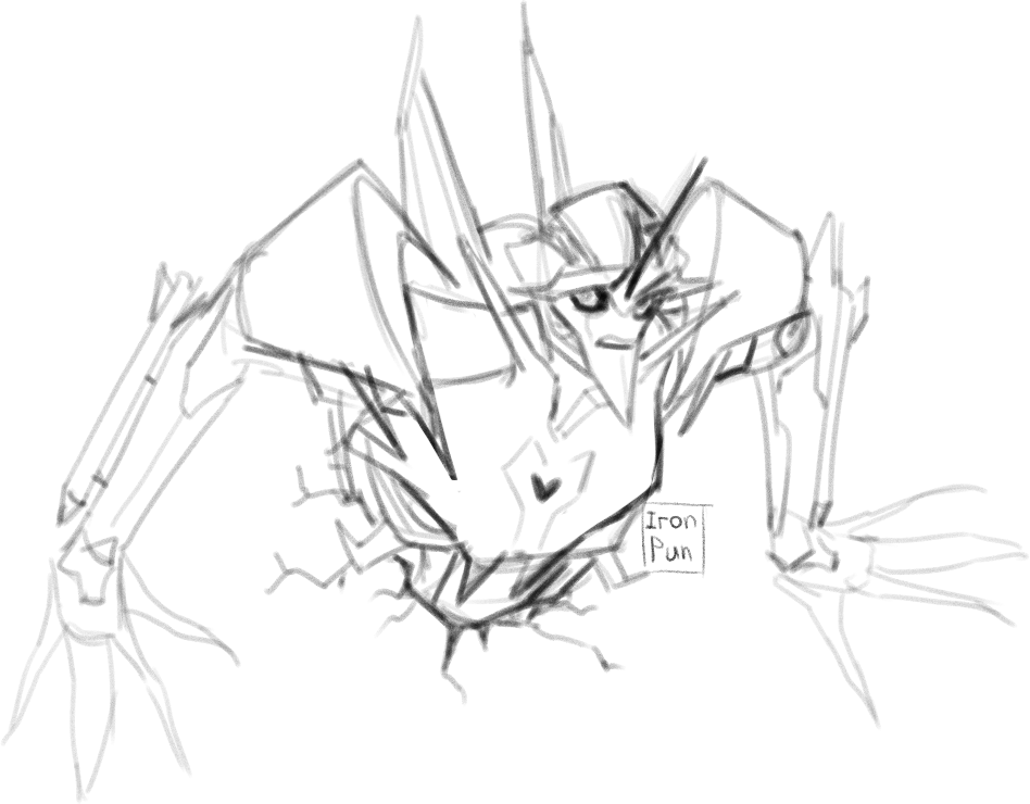 Transformers Prime Starscream Drawing