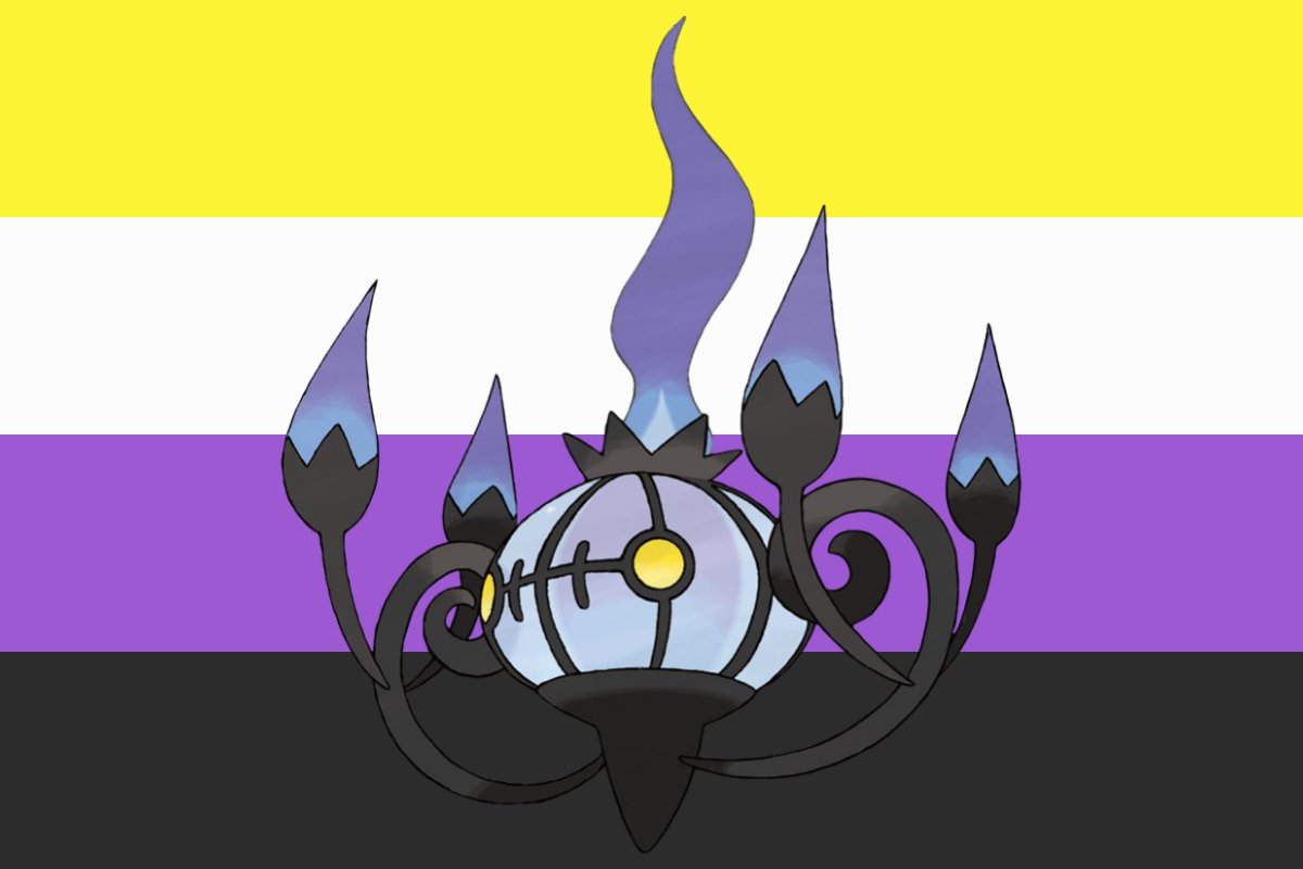 Shiny Chandelure Sprite