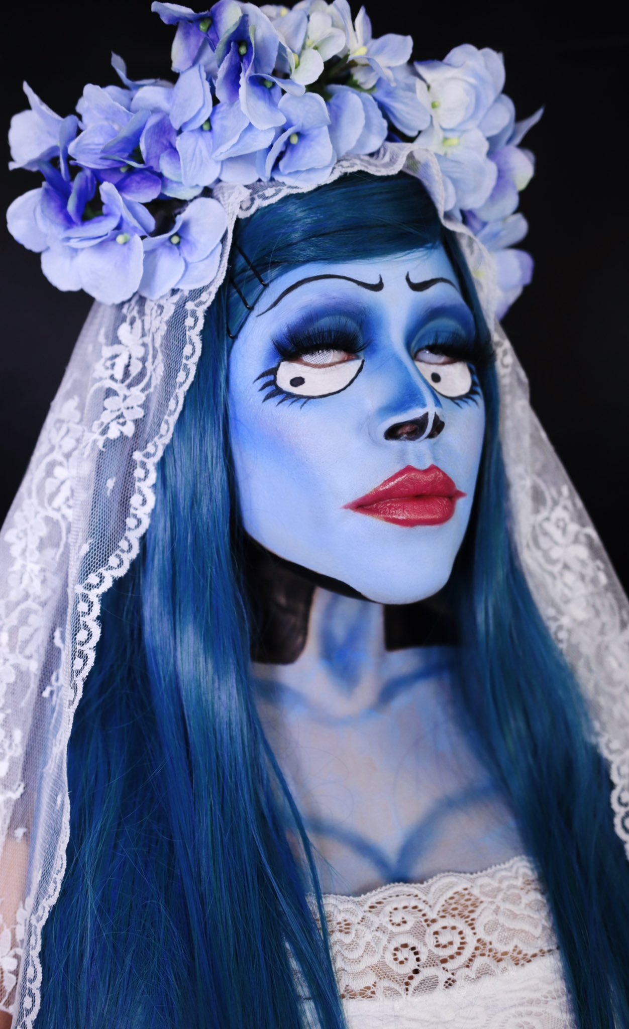 Corpse Bride Makeup