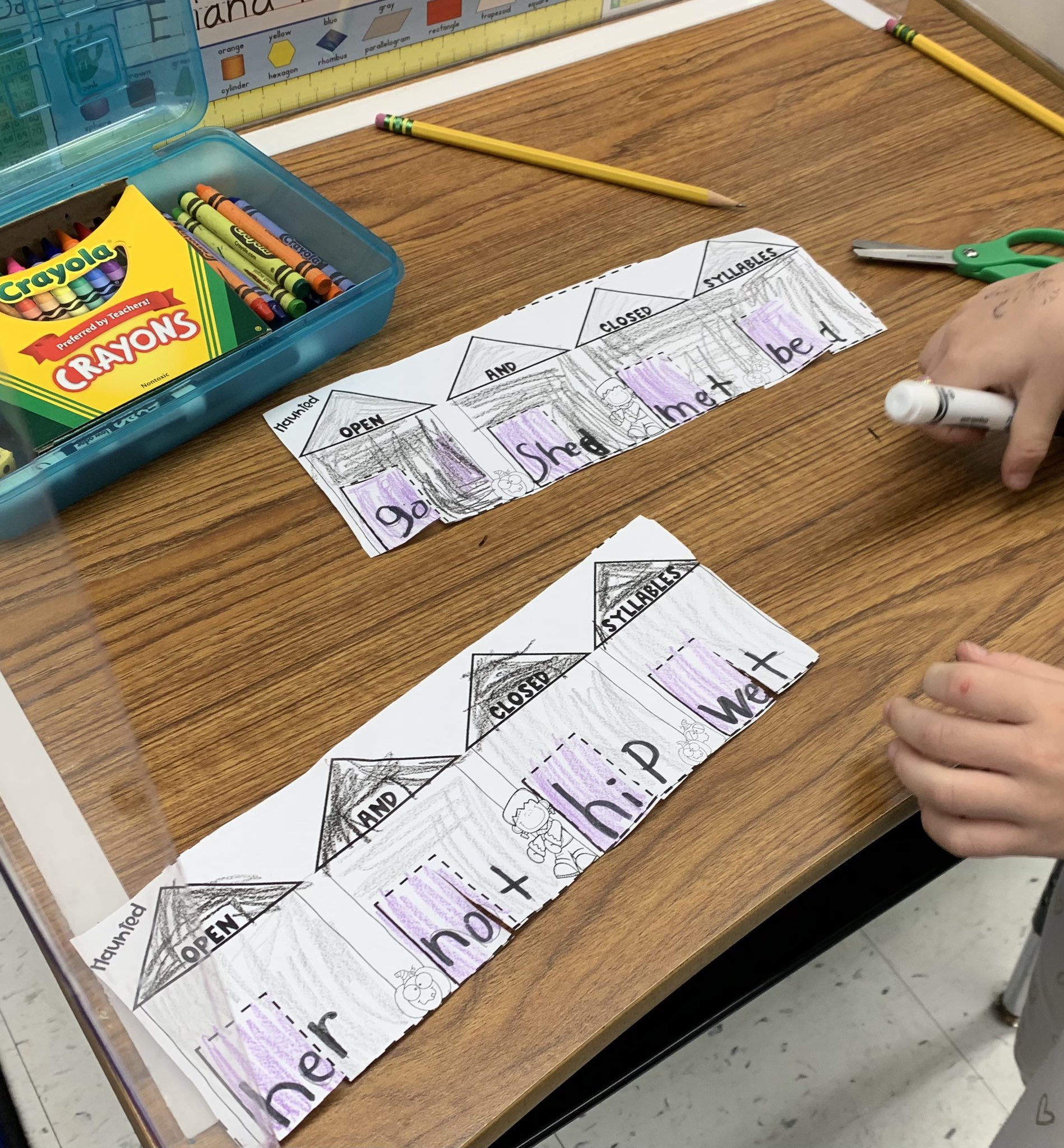 Mrs. Weber on Twitter: "First graders created spooktacular open and ...