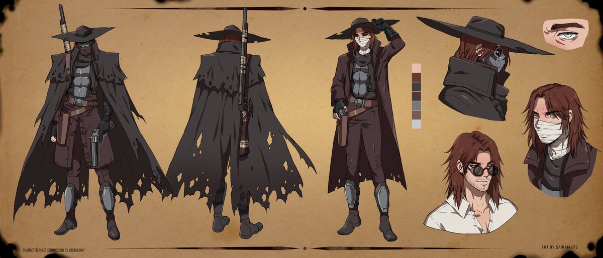 Anime Male Bounty Hunter