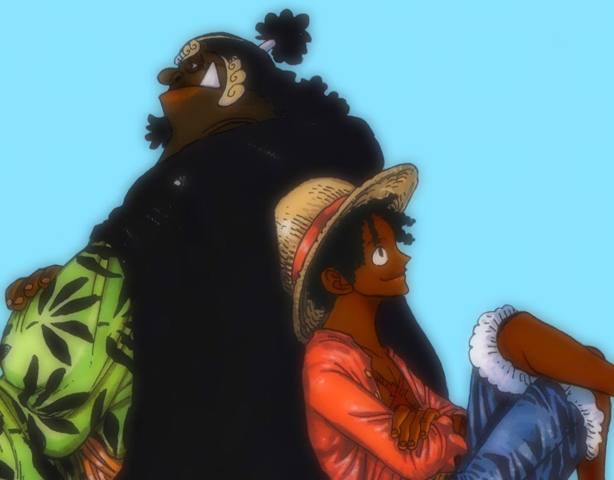 One Piece Luffy And Father