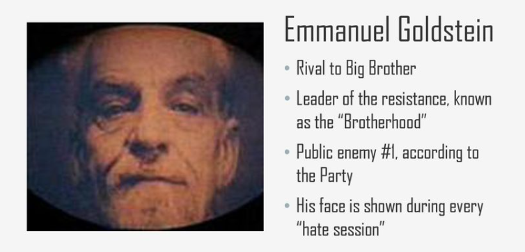 Emmanuel Goldstein 1984
