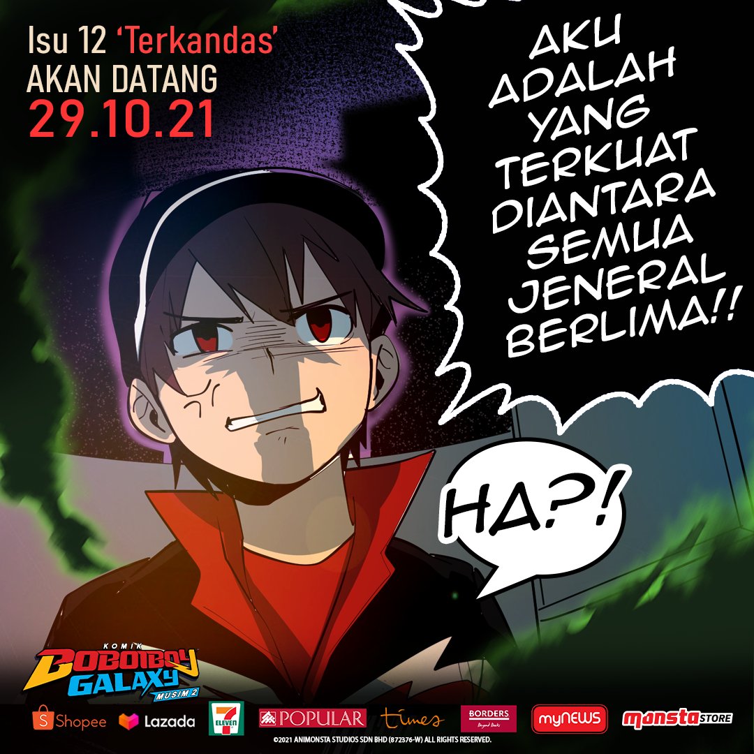 Boboiboy Pedang Halilintar Dah Lama Tak Keluarkan Tetakan Pedang