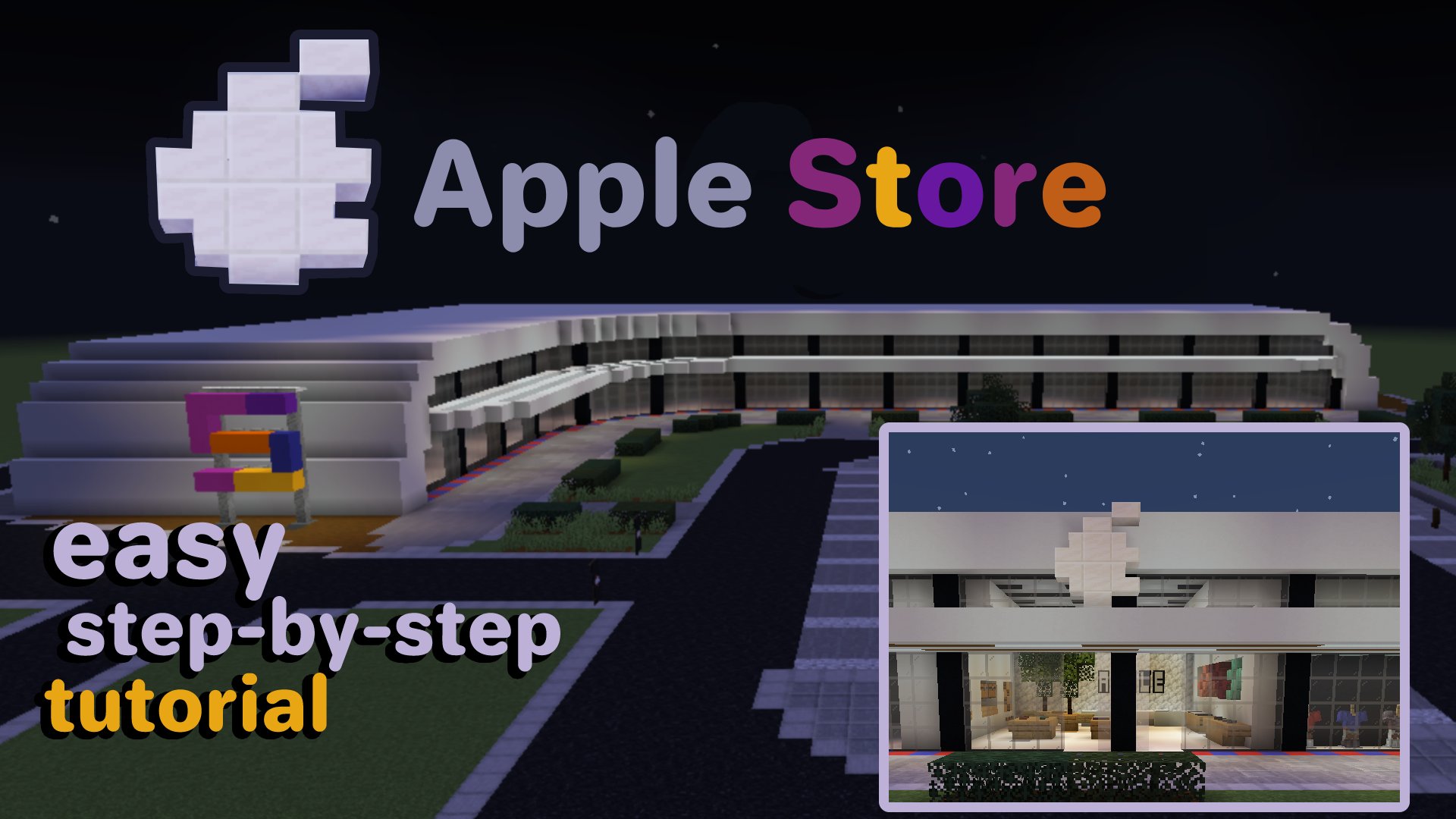 Minecraft Shopping Mall Inside