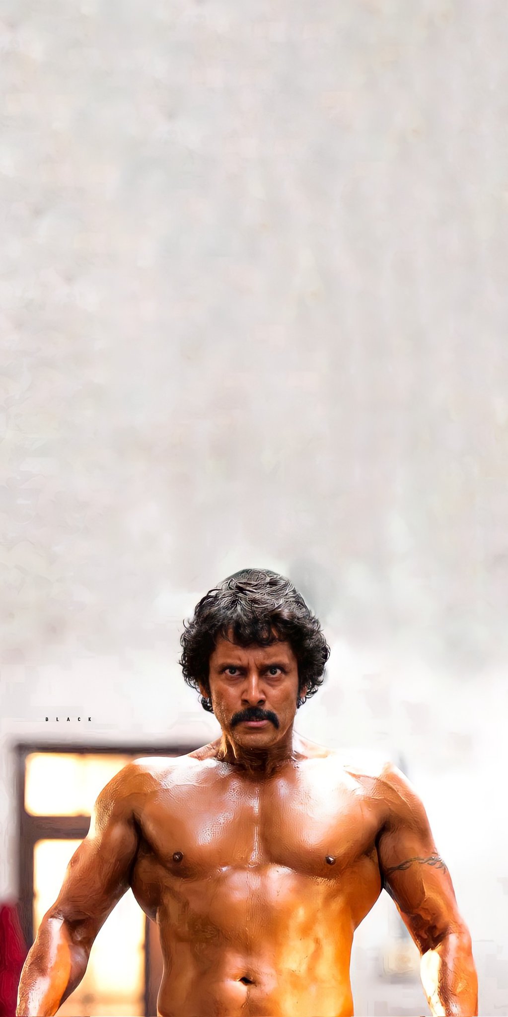 Vikram Bodybuilding Stills Vikram 'Chiyaan' In David | Nice And New