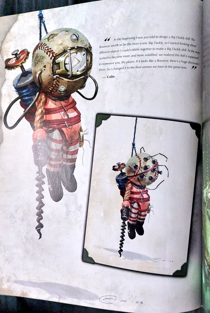 Bioshock Big Daddy Concept Art