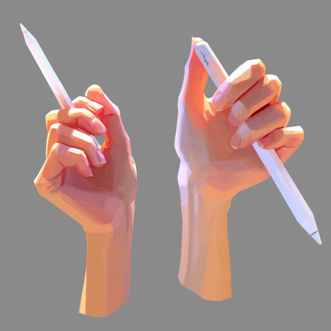 Cubebrush on Twitter: "Awesome studies by Theresetegner Go support the artist; https://t.co ...