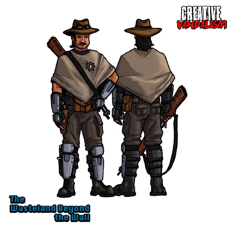 Pulp Character Concept Art