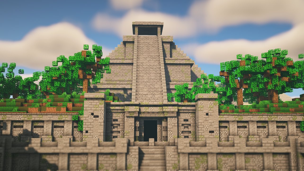 Aztec Temple Minecraft Mayan Incan Jungle Temple Minecraft Map
