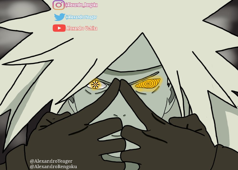 Madara Uchiha Sage Of Six Paths Mode