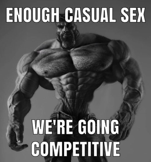 Reactions On Twitter Muscular Man Giga Chad Impact Font Enough Casual