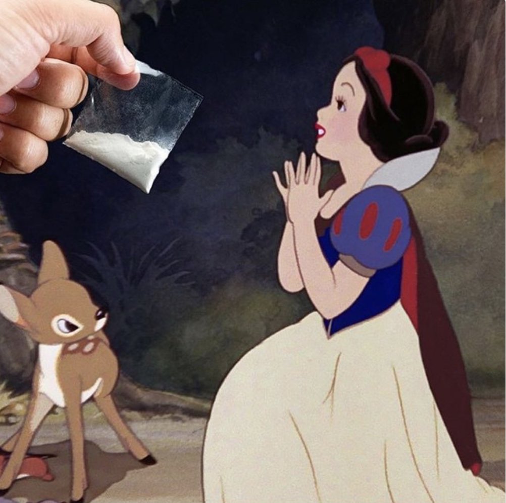 Disney Princess Doing Drugs