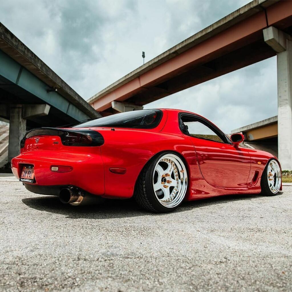 Rx7 Fd Slammed