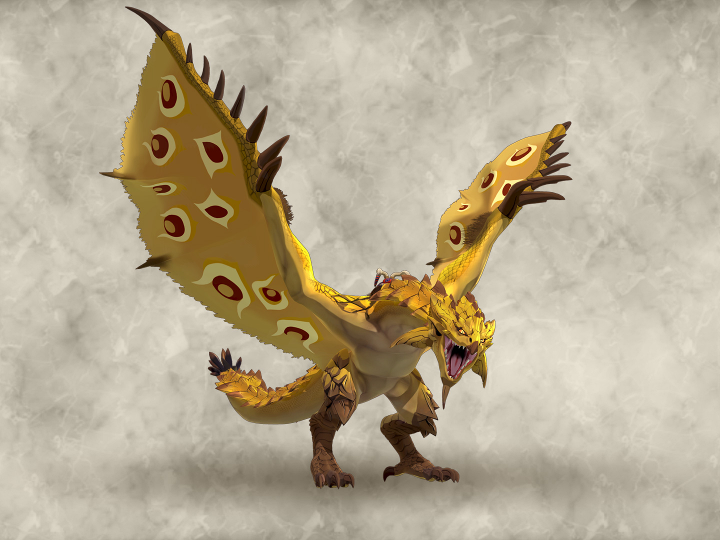 Silver Rathalos And Gold Rathian