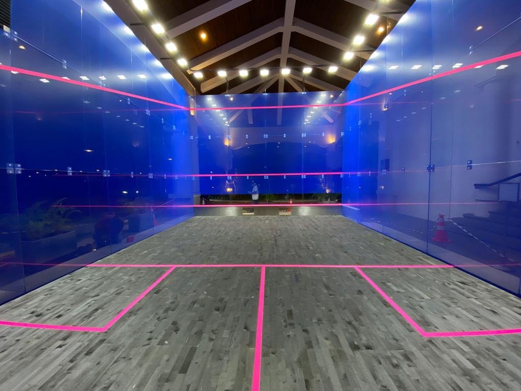 Glass Squash Court