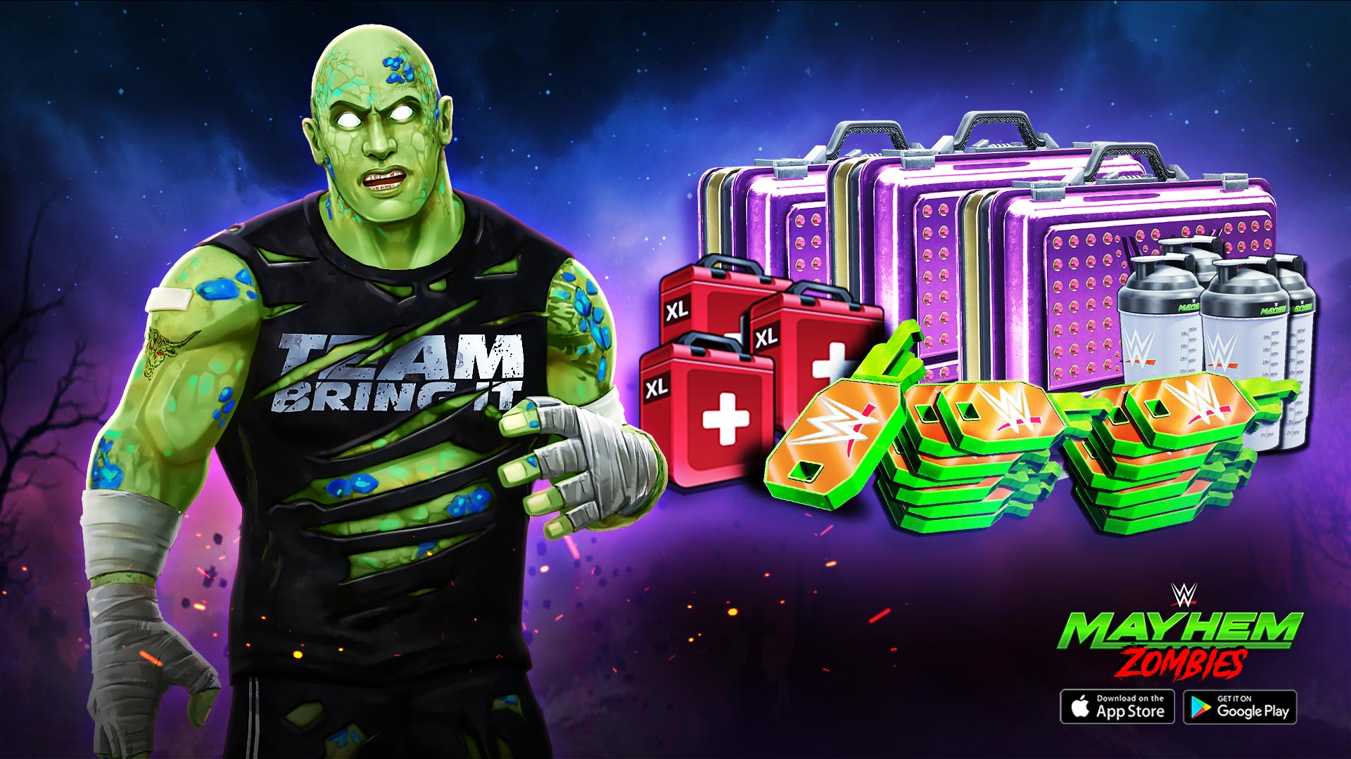 Wwe Superstars As Zombies