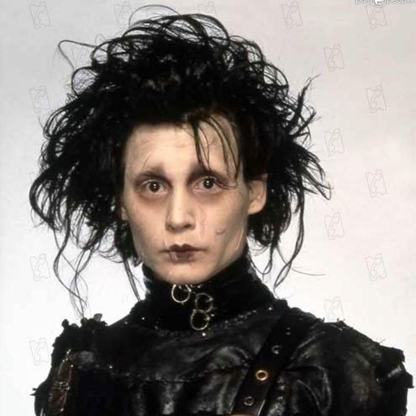 Edward Scissorhands Face
