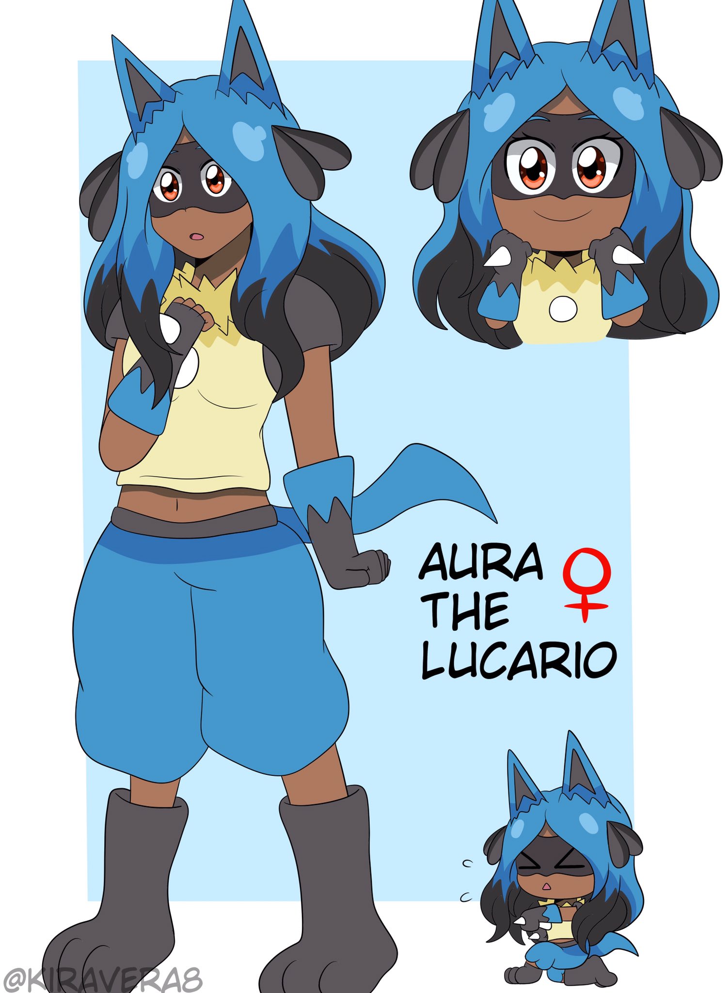 Lucario Gijinka