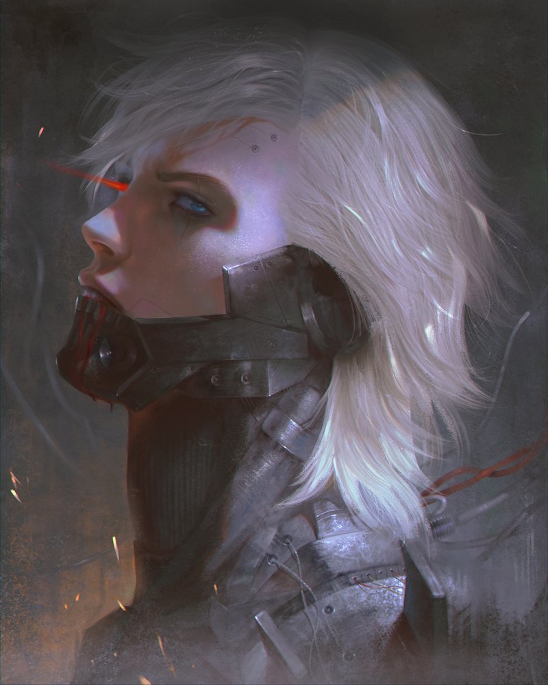 「Fan art | Metal Gear Rising - Raiden Ar」|THE ART OF VIDEO GAMESのイラスト