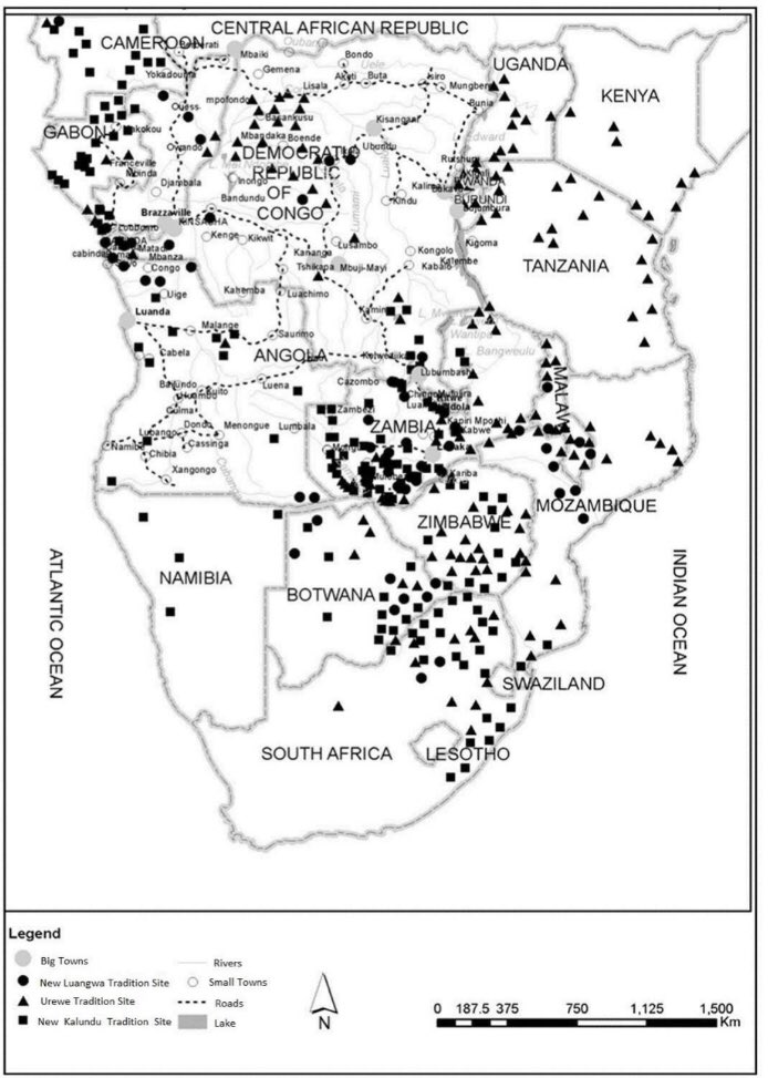 Thread with excerpts from “The Prehistory of the 73+ Bantu Languages ...