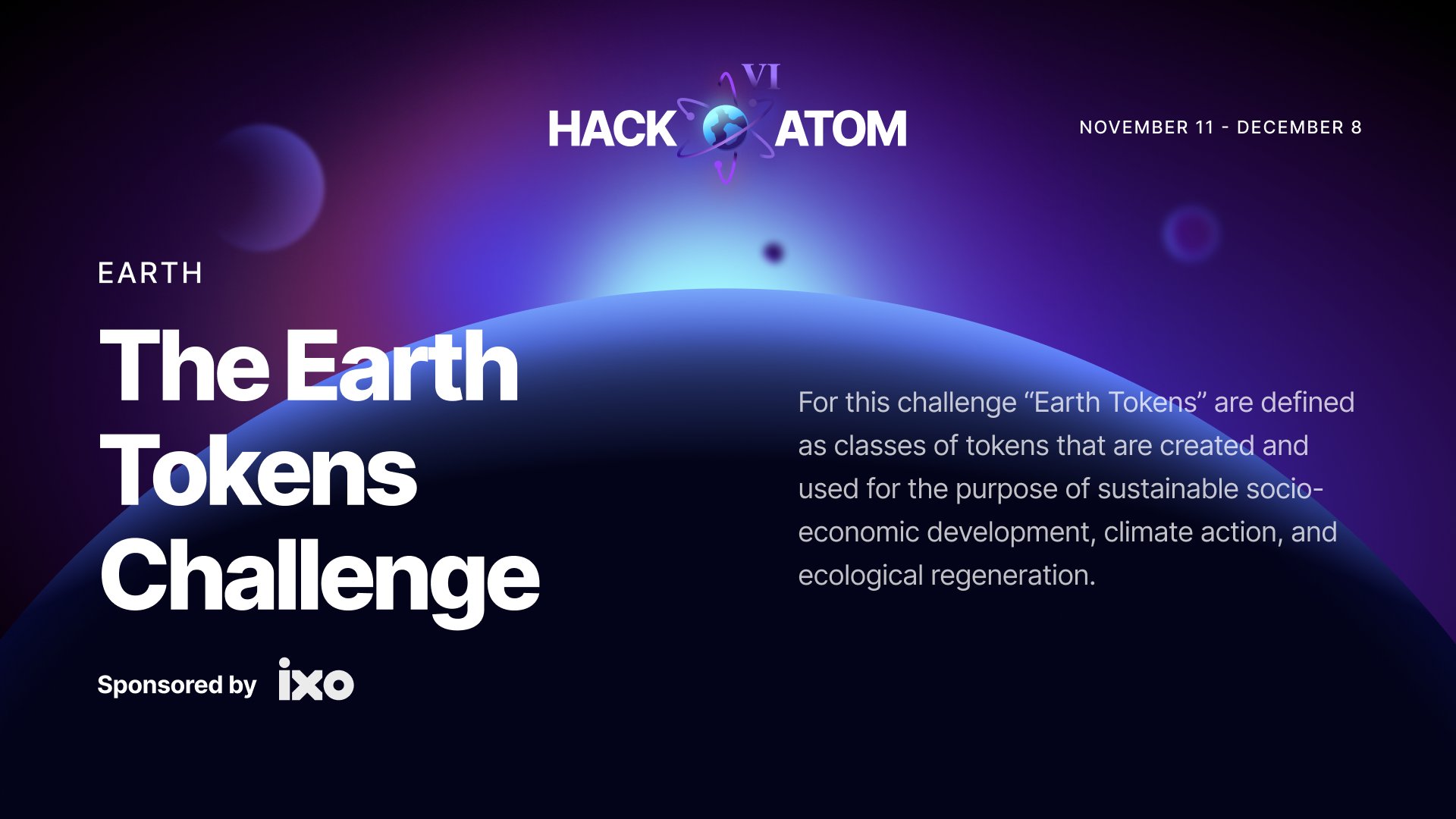 Cosmos - Internet of Blockchains ⚛️ on Twitter: "🍀Earth ~ Earth Tokens Hackers have to build and ...