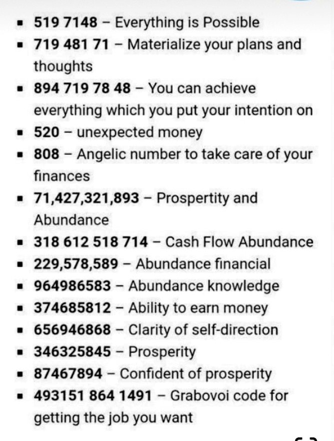 Grabovoi cheating codes, Quantum healing codes, Divine healing codes ...