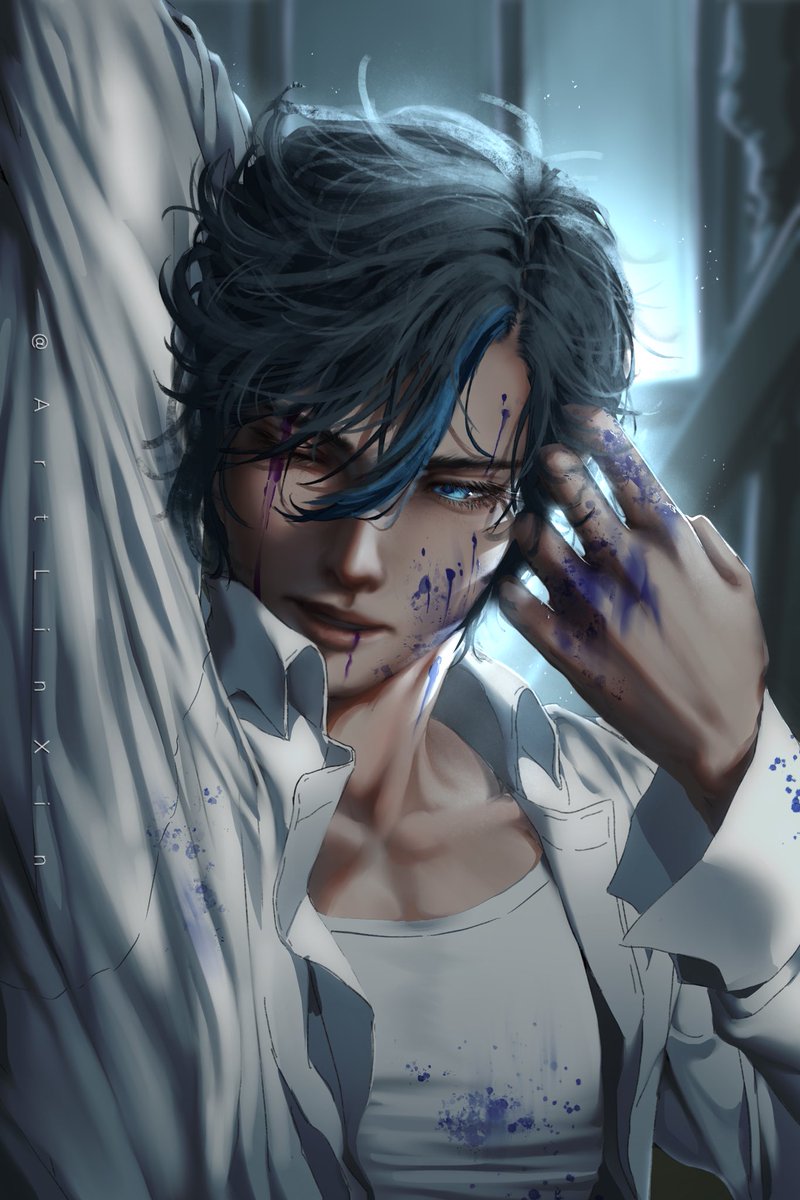 OC ART] "What an irritating shade of bl」|Maybelleのイラスト