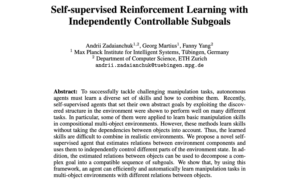 Andrii Zadaianchuk (@ZadaianchukML) | Twitter