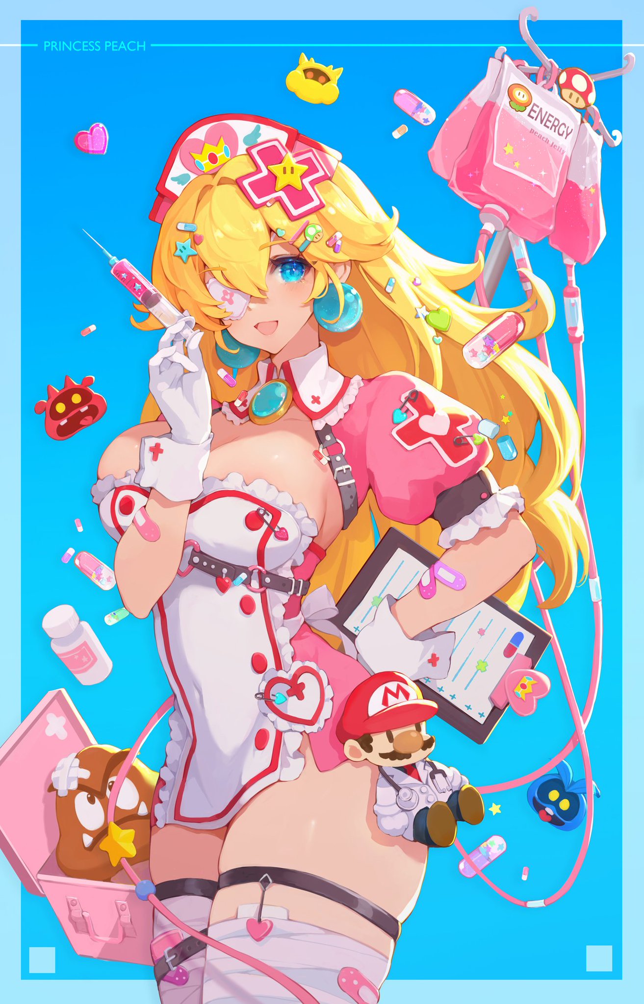 Mushroommirror On Twitter Nurse Princess Peach Time To Take Your