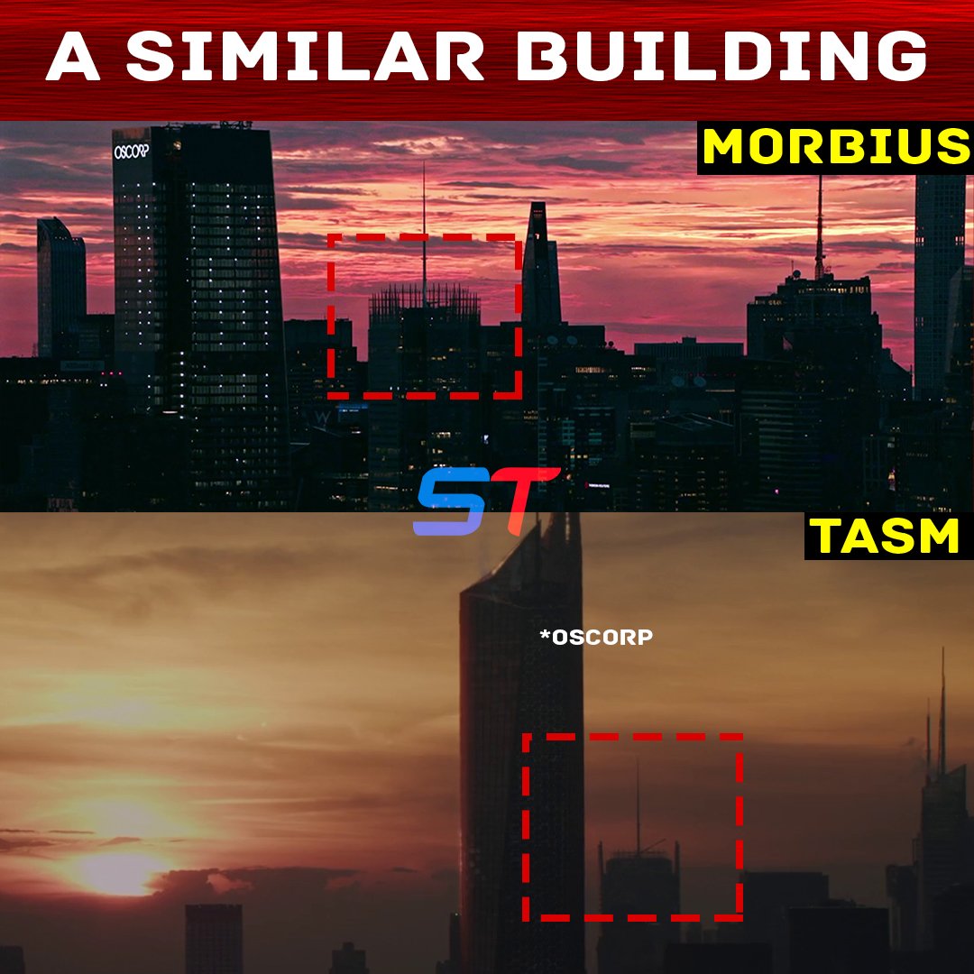 Oscorp Tower Location