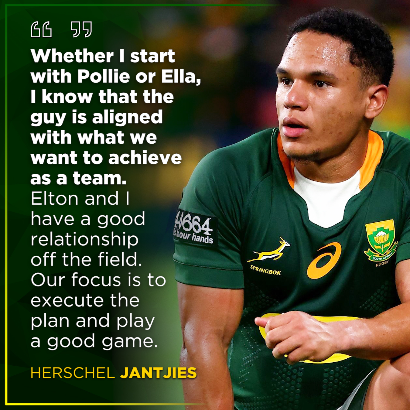Springbok Rugby Quotes