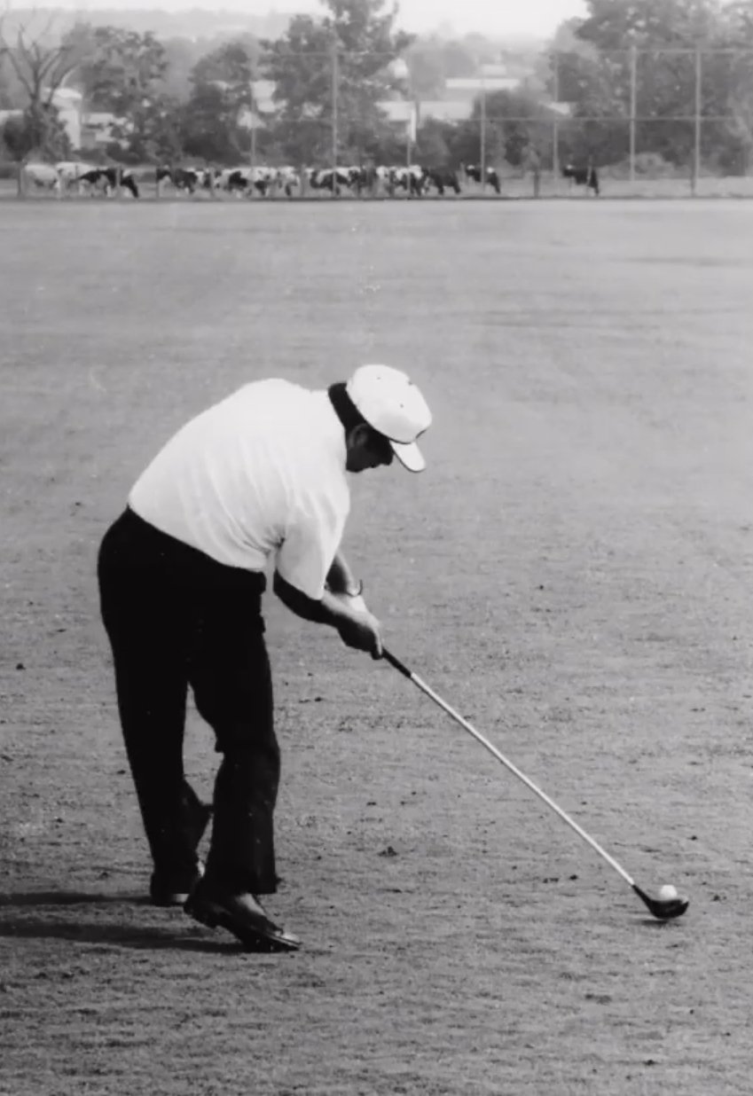 Ben Hogan Impact Position