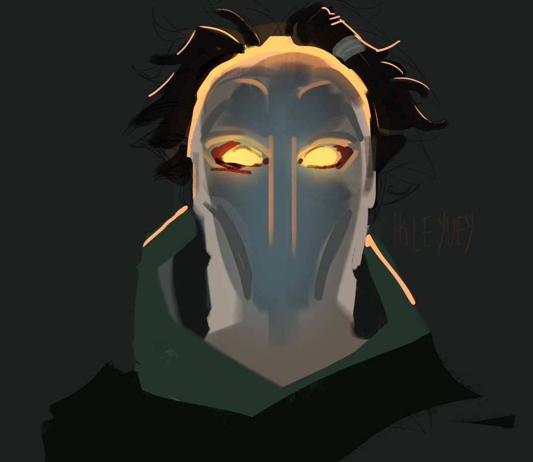 「Viktor's mask without lineart 」|Ikleyvey 🐲 lのイラスト