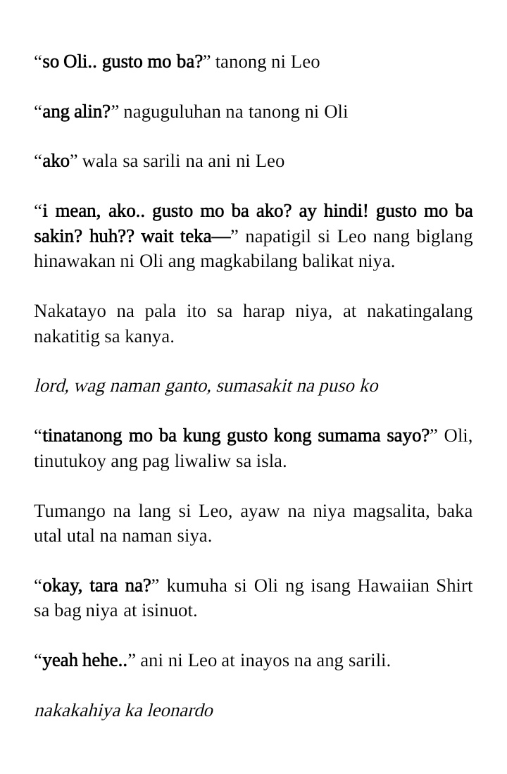 cooking m 🐨 on Twitter: "035. it's a “sabi ng mama mo tita na lang daw itawag ko sayo, huh ...
