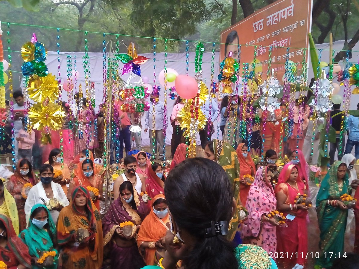 Today in Hauz khas,New Delhi, I saw the Rituals of one of the most eco ...